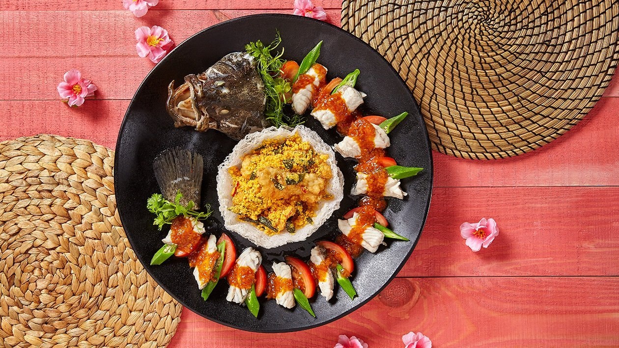 Double Fish in Crispy Basket - Recipe