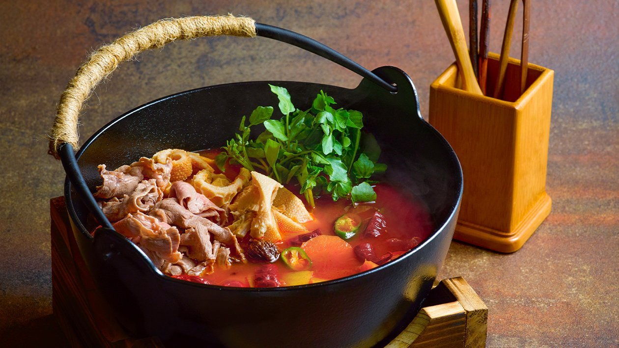 Tamarind Spiced Tomato Shabu Shabu - Recipe